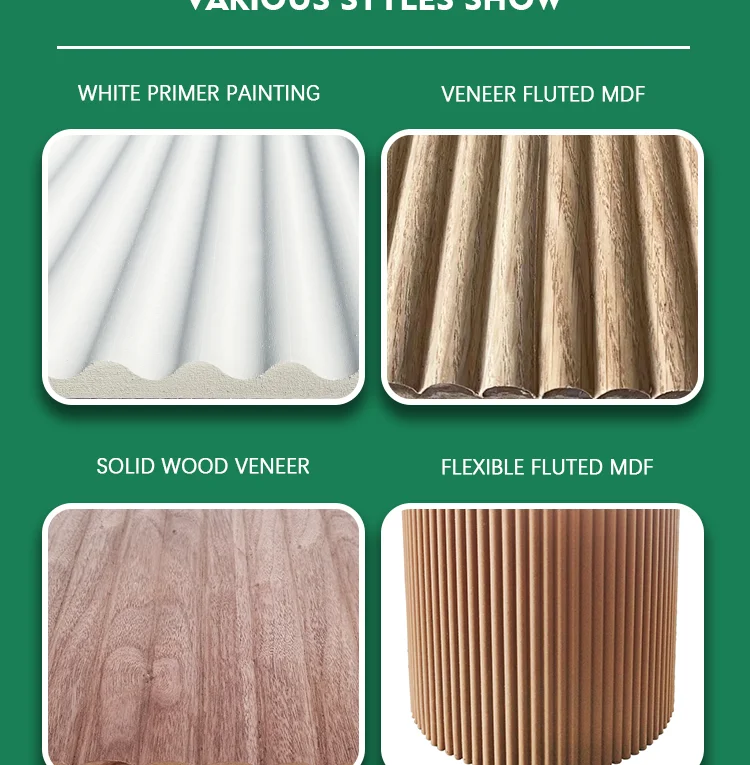 Flexible Curved MDF Wall Panels - Modern & Waterproof