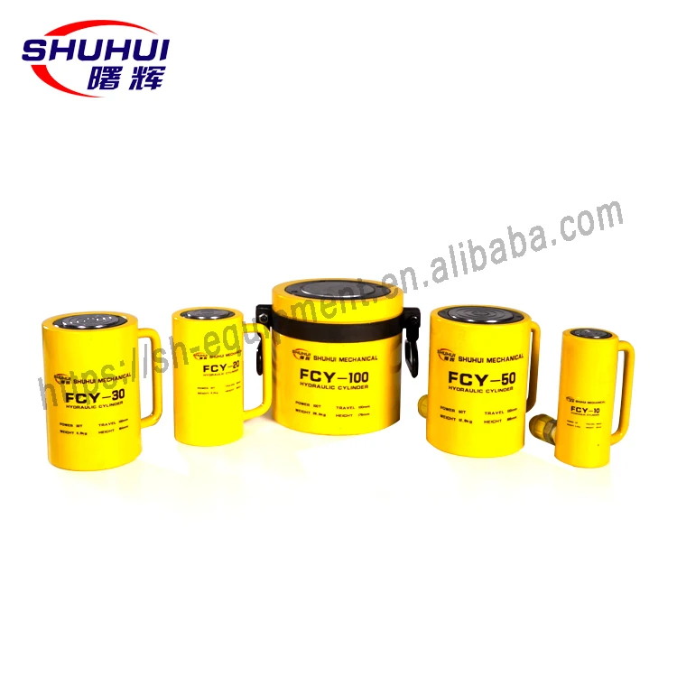 FCY Model 50150 Hydraulic Cylinder Jack - 50T Capacity