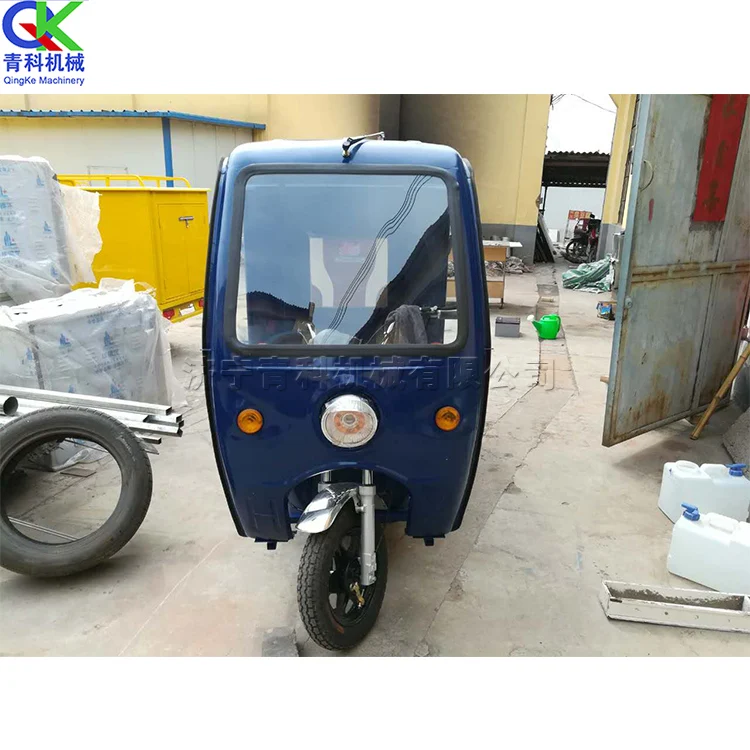 Mobile Three-wheeled Steam Car Wash Contains Vacuum Cleaner Steam Cold ...