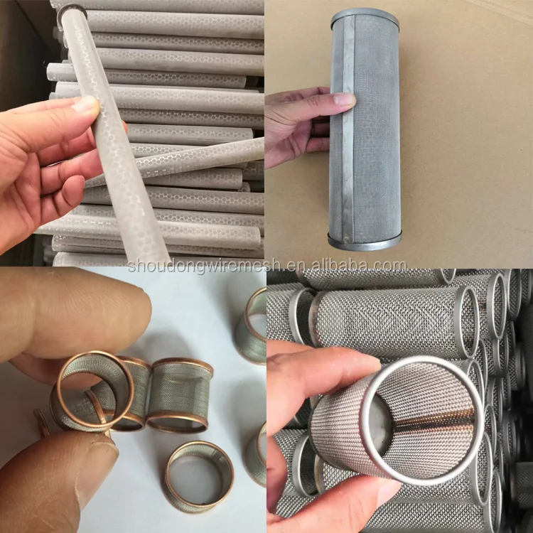 304 316 Stainless Steel Multilayer Sintered Wire Mesh Filter - Buy ...