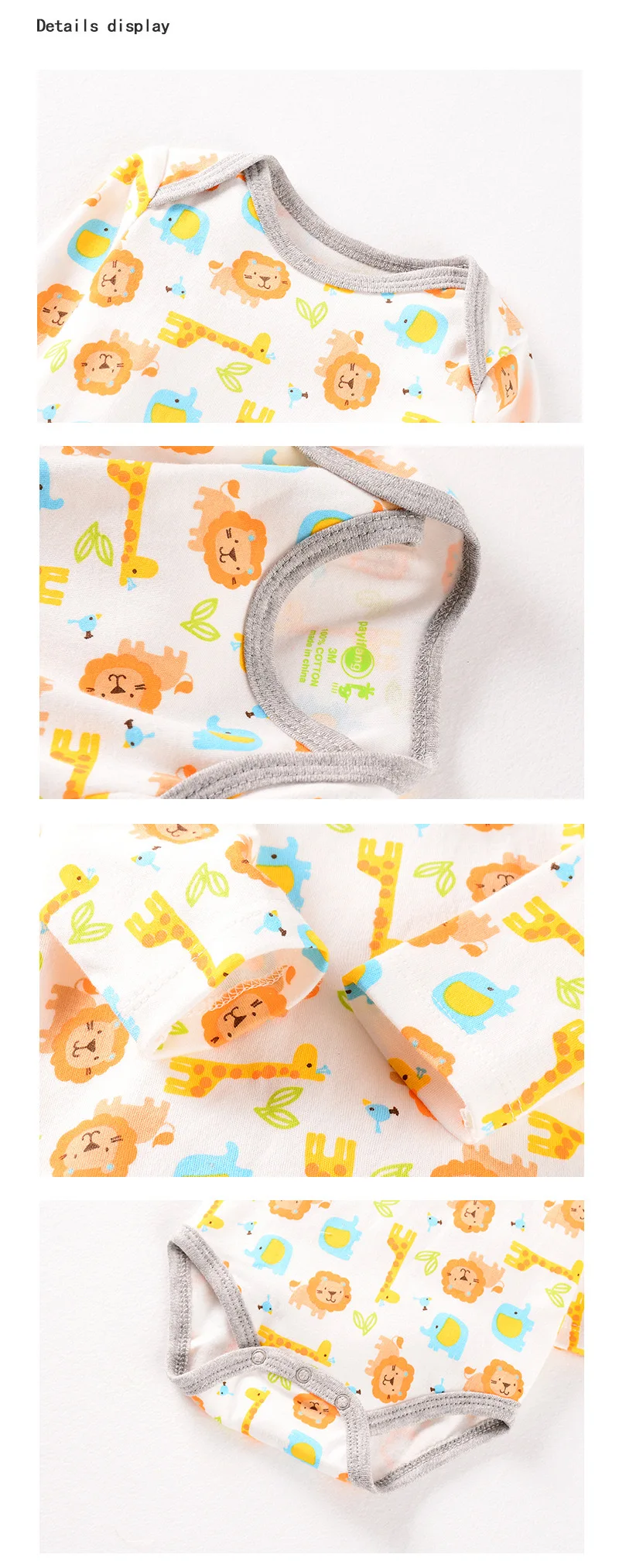 Custom Gots Organic Cotton Or 100%cotton In Stock Fall/winter Baby ...