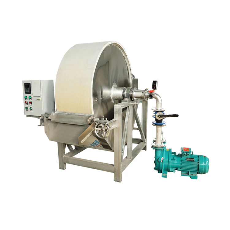 Industrial Cassava Starch Filter Drum Starch Dewatering Machine Large ...
