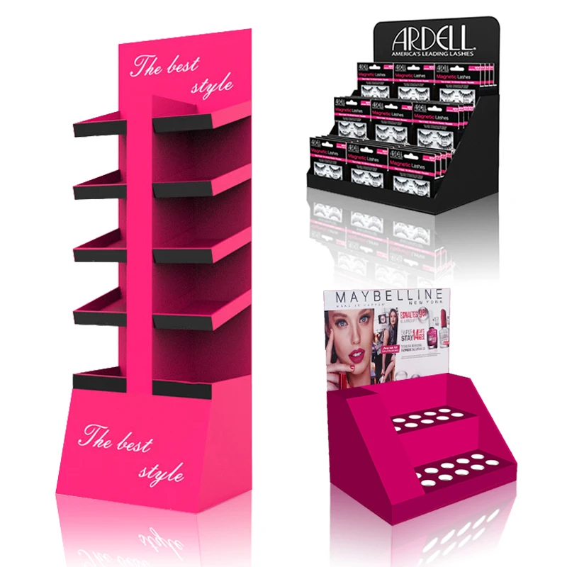 Cosmetic Store Display - Custom Eyelash Stand Rack