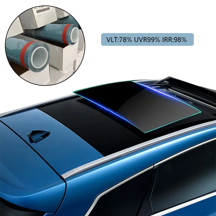 Manufacturer's New Style Sunroof Ice armor Film Car 99% Heat Rejection ...