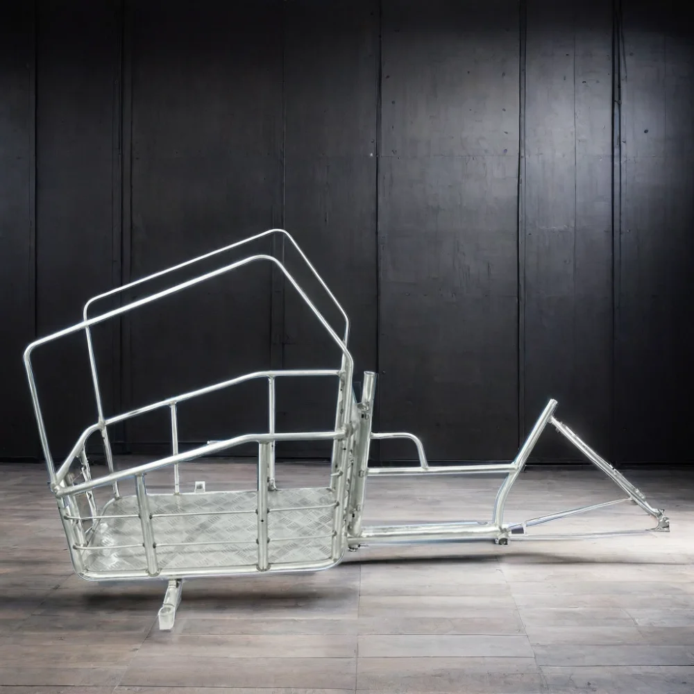 Matte Electric Inverted Tricycle Bike Frame With Durable Alloy And ...