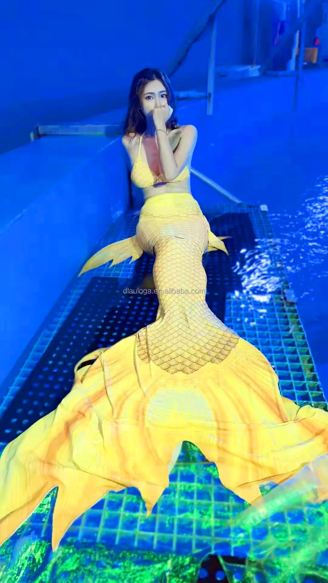 Popular Product Cosplay Mermaid Skin Tail Costume Swimsuit Bikini Sets ...