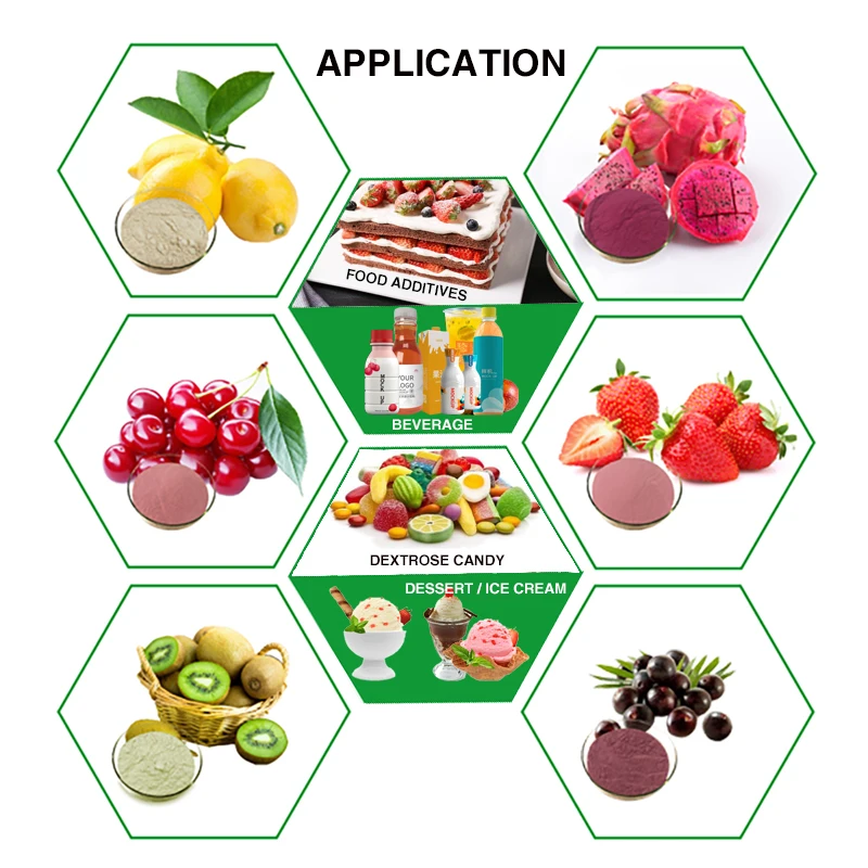 Extrait miracle Polysaccharide 50% Miraculin baies miraculeuses poudre ...