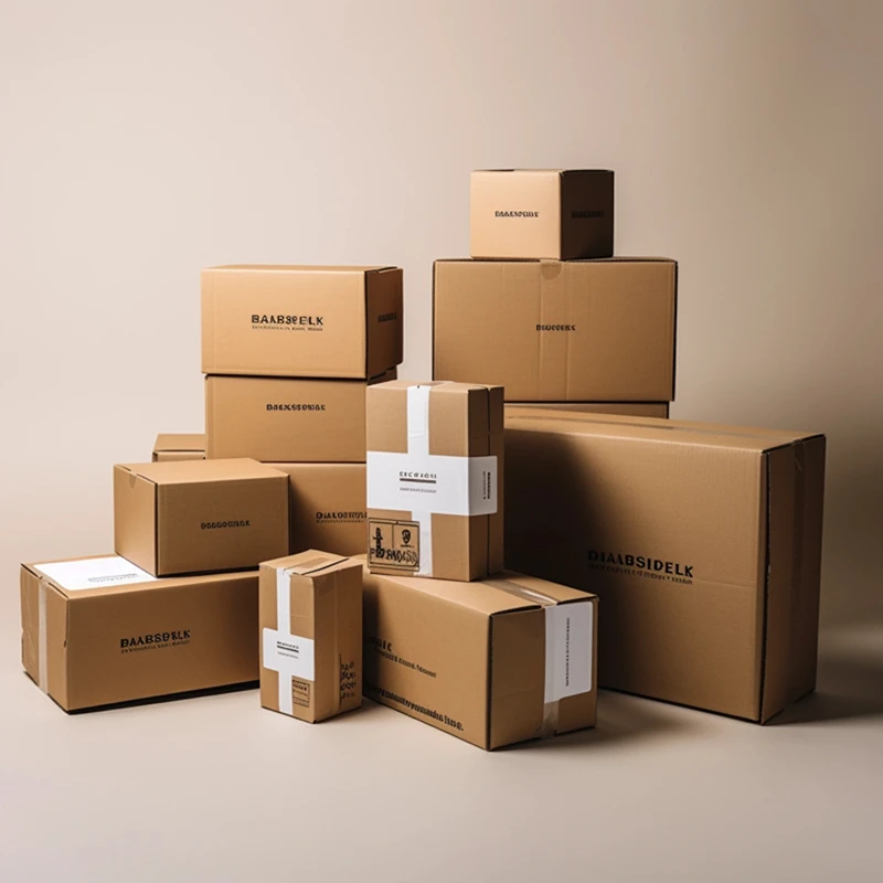 Customized Size 3 5 7 Thickened Corrugated Carton Sales Product Storage ...