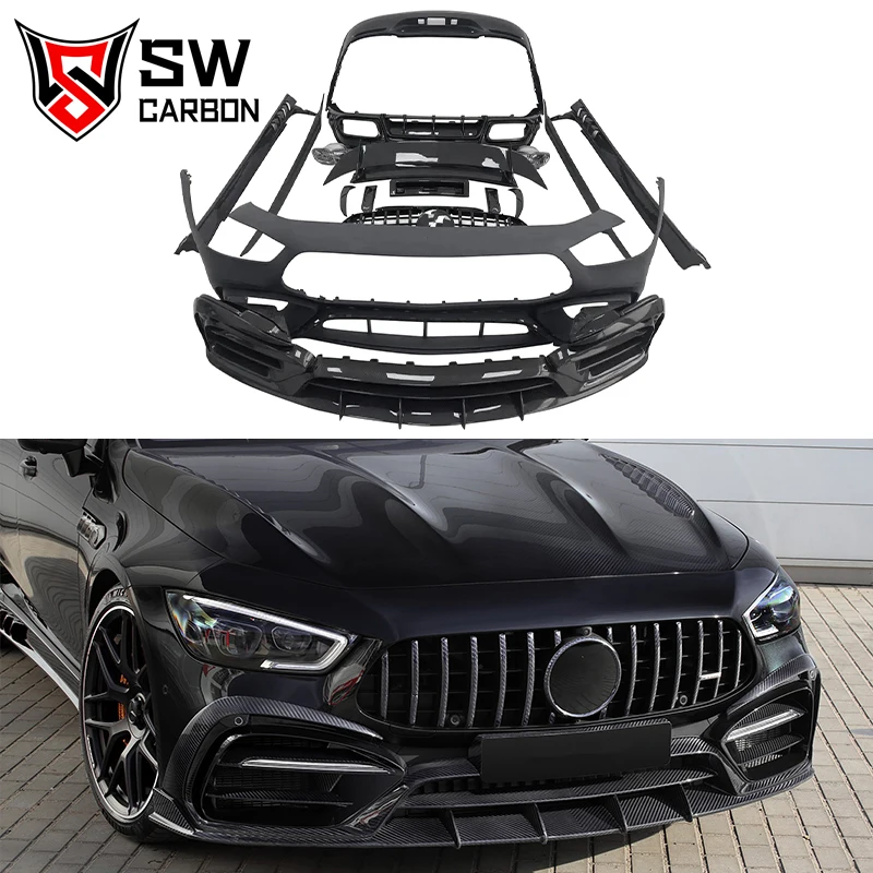 SW Carbon Fiber Body Kit for Mercedes-Benz AMG GT50 GT53 GT63 4-door