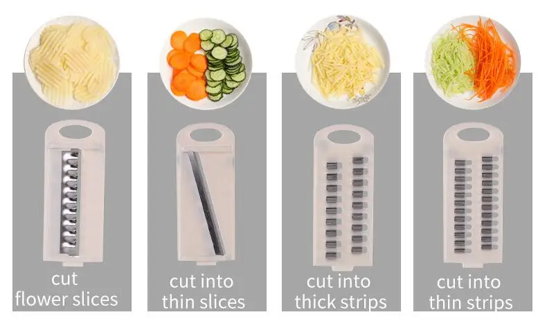 Manual Hand Easy Use Multifunctional Vegetables Cutter Kitchen Gadgets ...