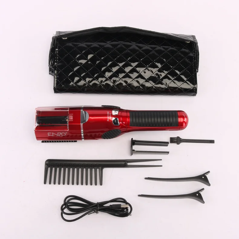 Enzo Pro Cordless Split Hair End Trimmer Cutting Usb Charging Hair ...