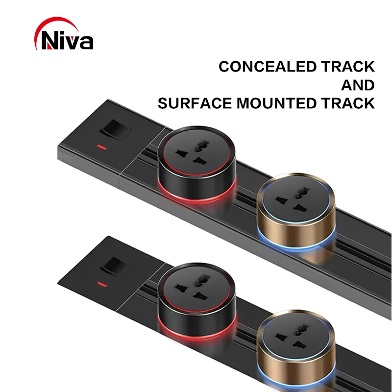 150cm Sliding Hidden Intabletop Power Desk Track Electric Socket With ...