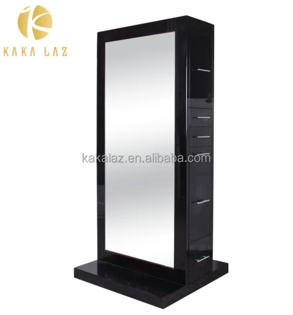 Multi Functional Drawer Mirror Station Modern Salon Styling Stations ...