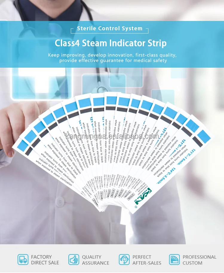 Autoclave Steam Indicator Strips Class 5 - Buy Steam Indicator Label ...