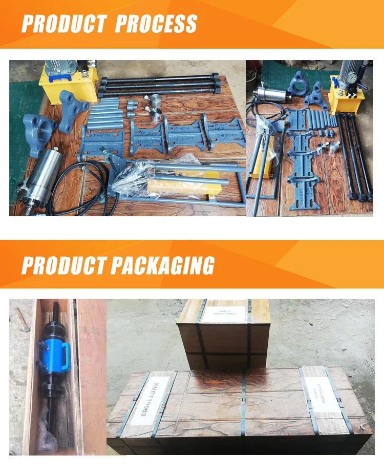 Hydraulic Portable Track Pin Press for Sale - 100T, 150T, 200T