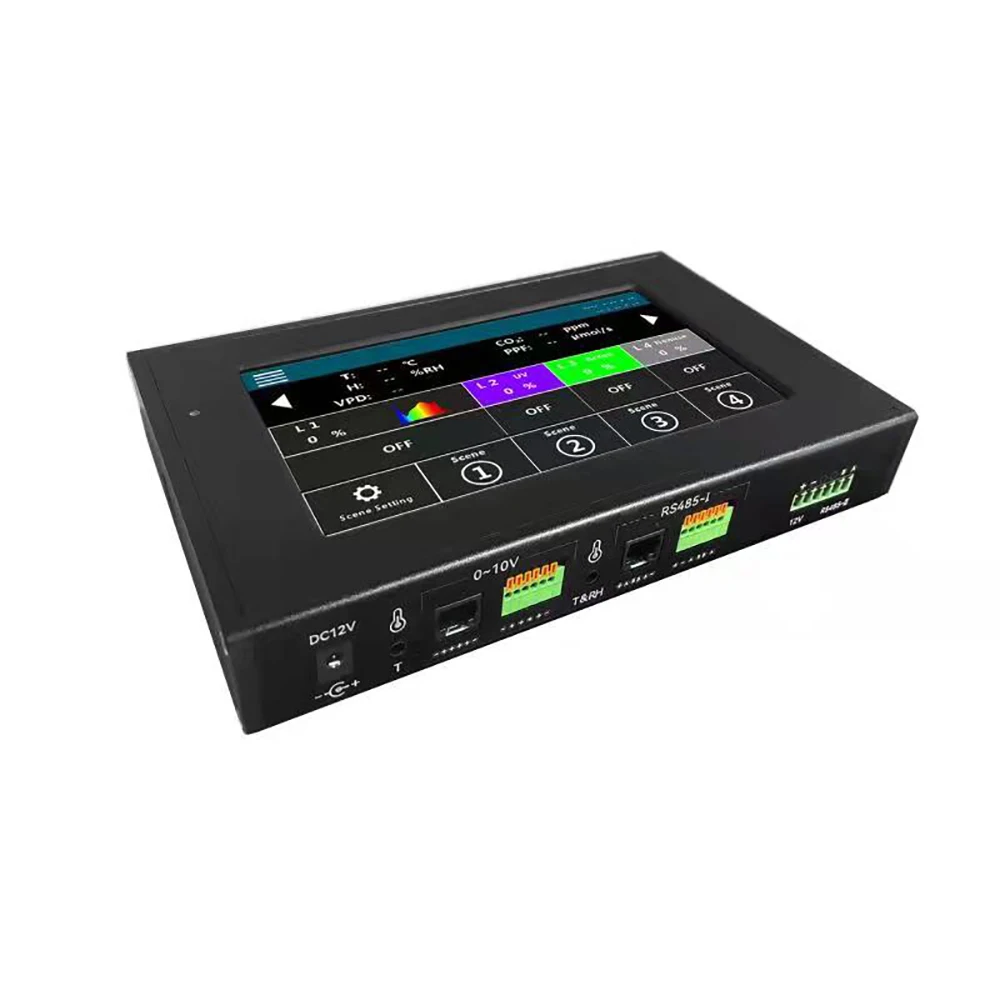 Smart LED Grow Light Controller Master Lighting Controller with Touch ...