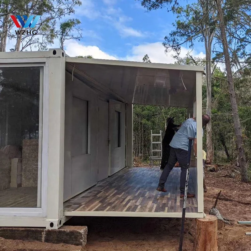 Standard 20ft And 40ft Prefab Projects High Ceiling Expandable Granny ...