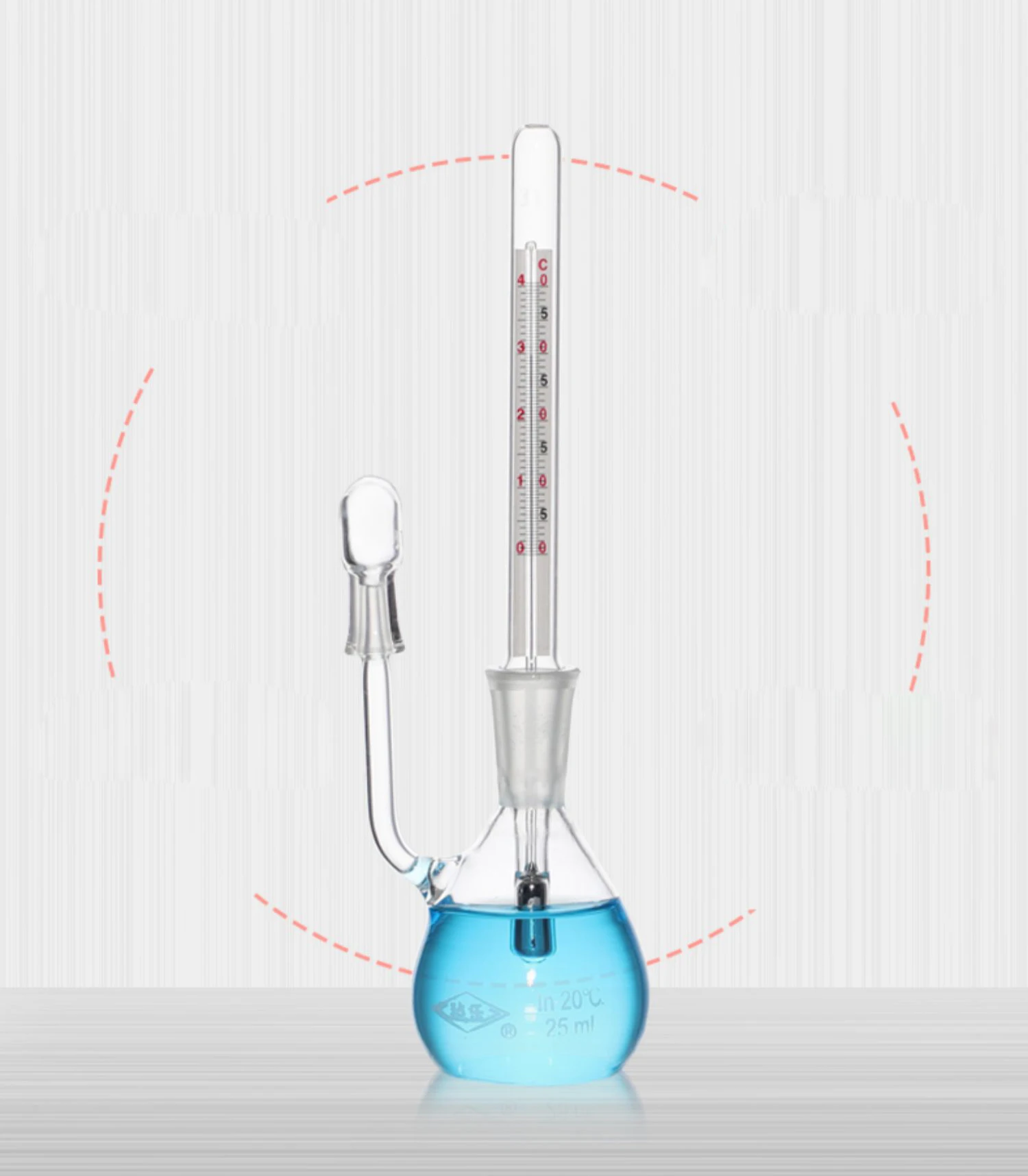 Specific Gravity Bottle Pycnometer Glass Density Bottle Lab Glassware ...