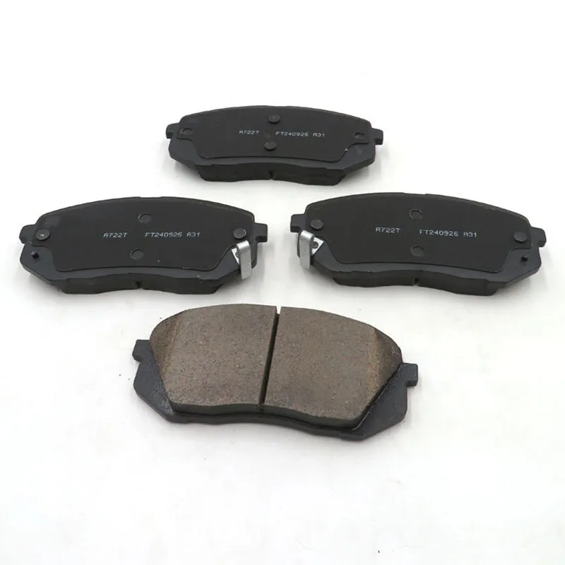 High quality Ceramic semi-metal brake pads 581012SA70 58101-2SA70 for ...