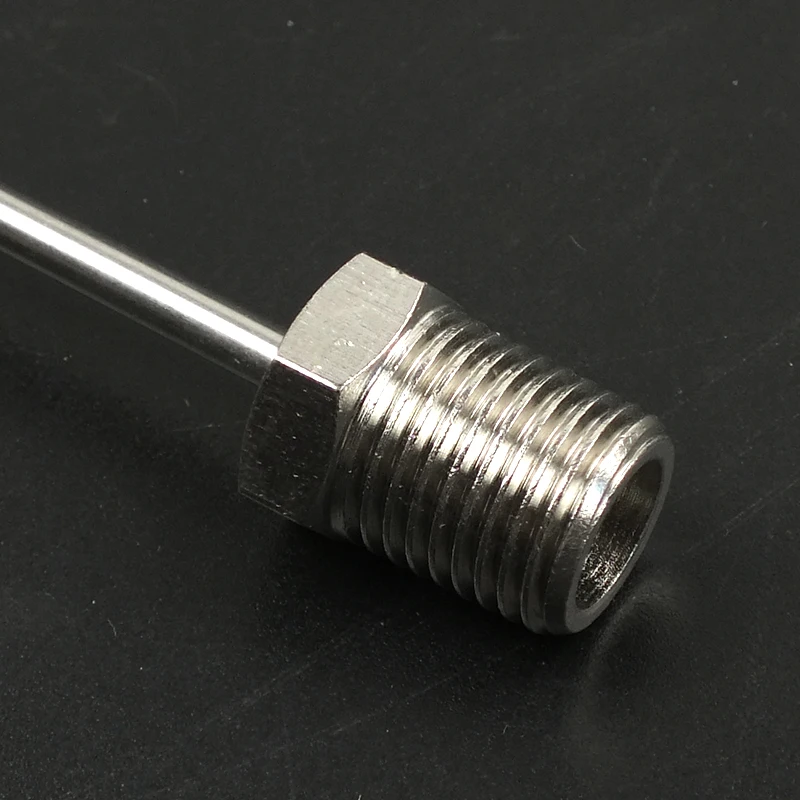 2 Tooth External Thread Needle Tube All Metal Stainless Steel ...