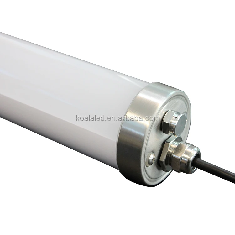 120CM 4FT 36W IP69k Linear Fixture Round Garage Led Triproof Tube Light ...