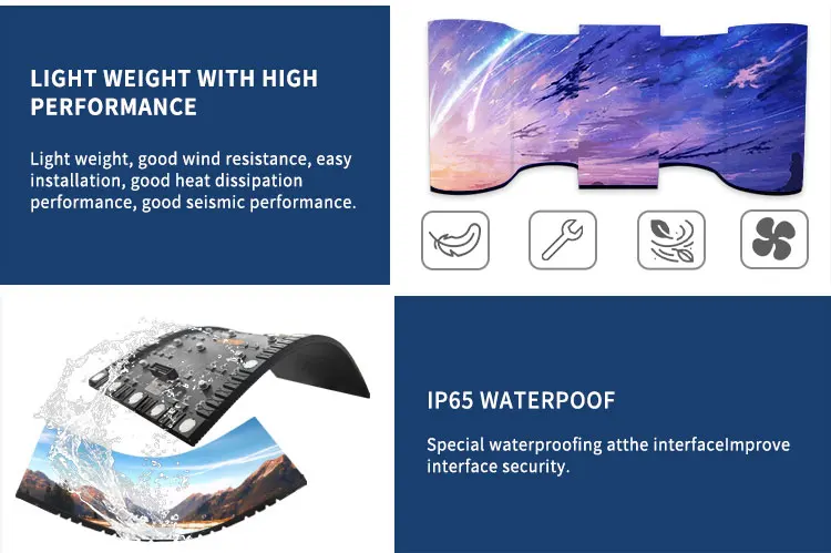 Raybo LED Soft Screen - Customizable Video Display Panel