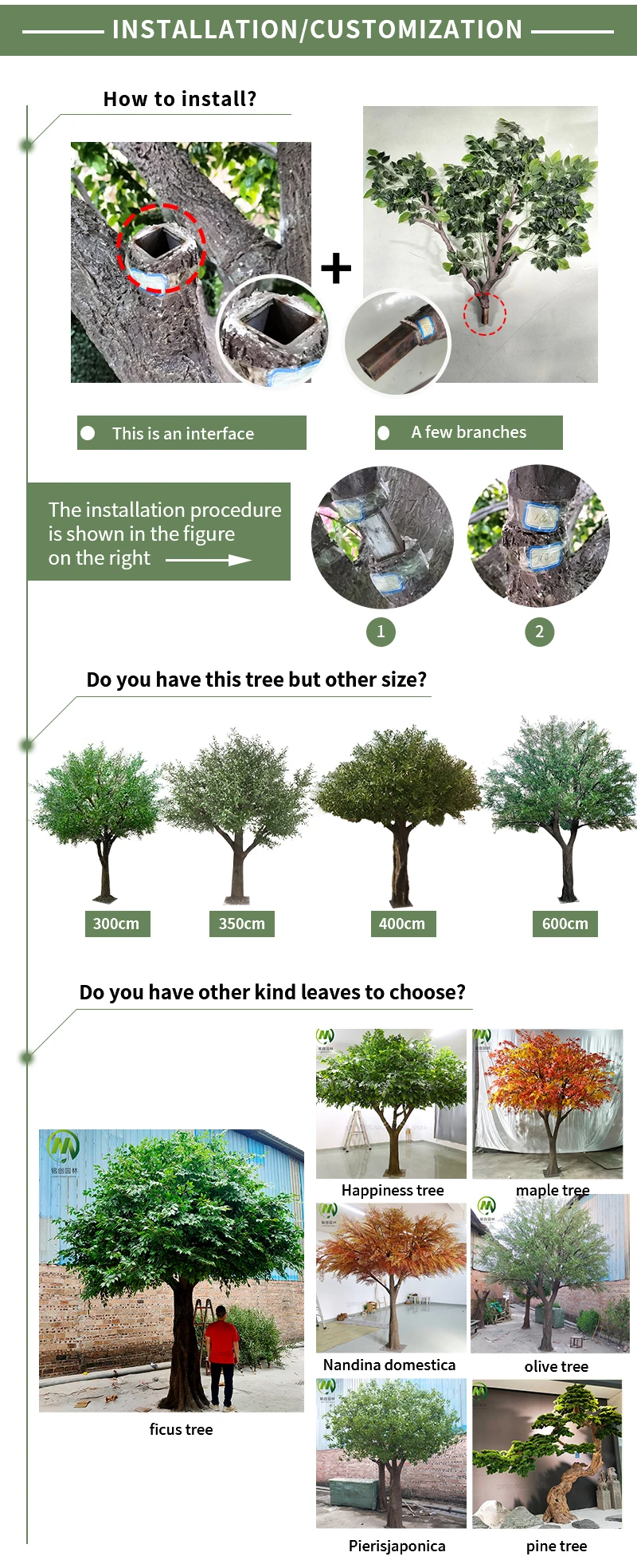 Most Realistic Artificial Cypress Tree - Perfect for Any Space