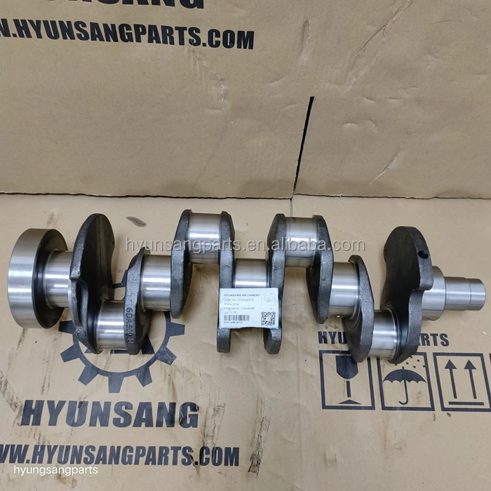 Hyunsang Excavator Engine Repair Kits Crankshaft Compatible With Engine ...