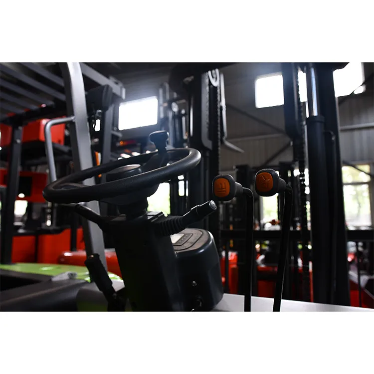 Electric 3-ton Battery Forklift Building Material Shops Core Motor ...