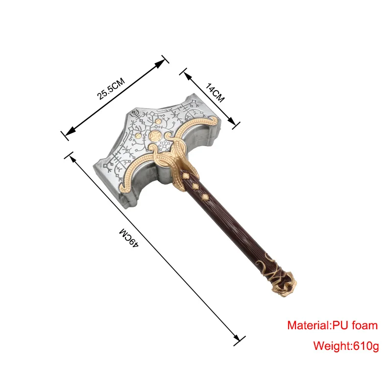 God of War Leviathan Axe - Kratos Weapon Model PU Foam
