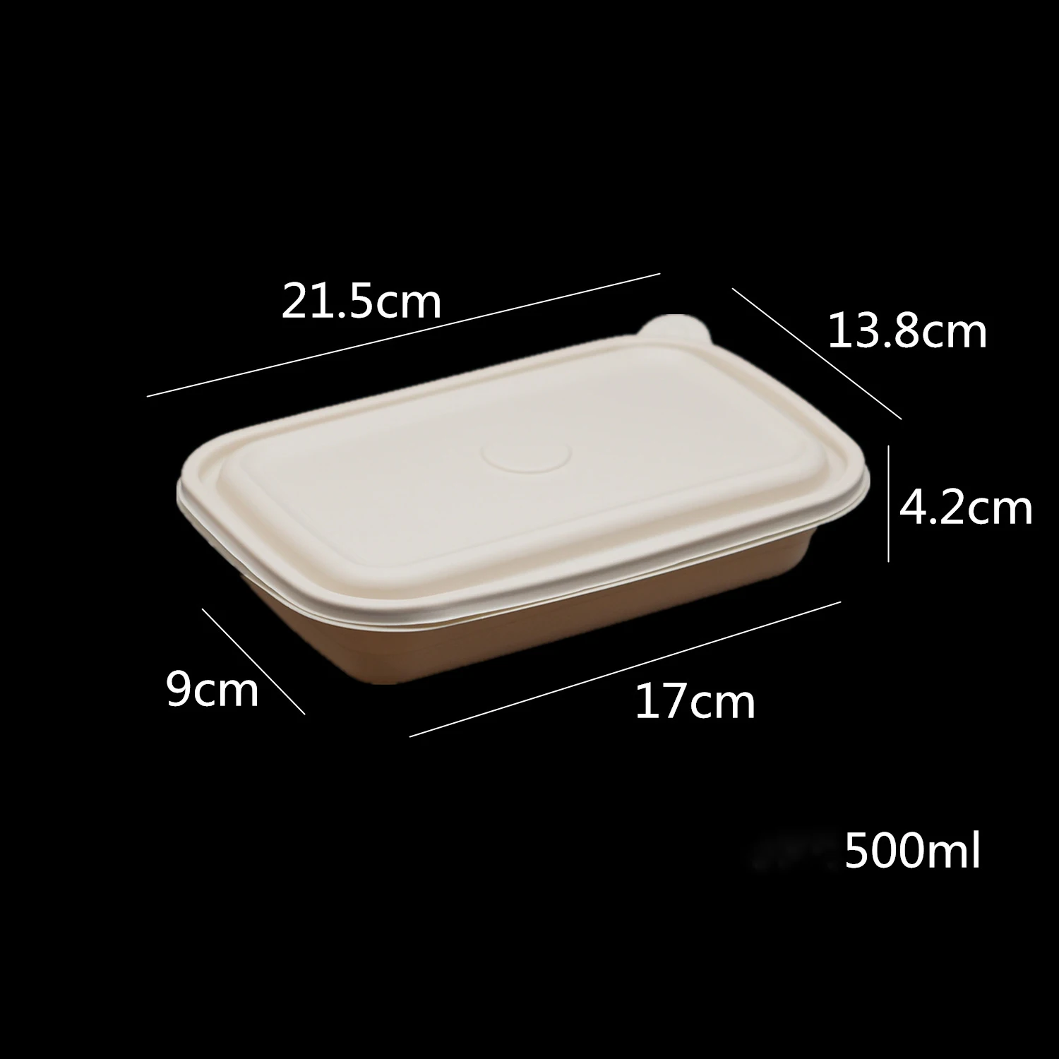 Disposable Takeaway Packaging Microwavable Biodegradable Food Box - Buy ...