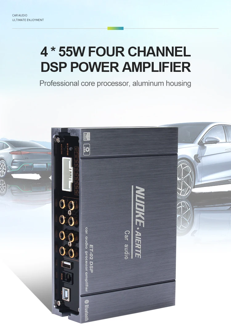 4 Channel Professional Competition Amplifier Class D Professional Self Amplified Audio Dsp ...