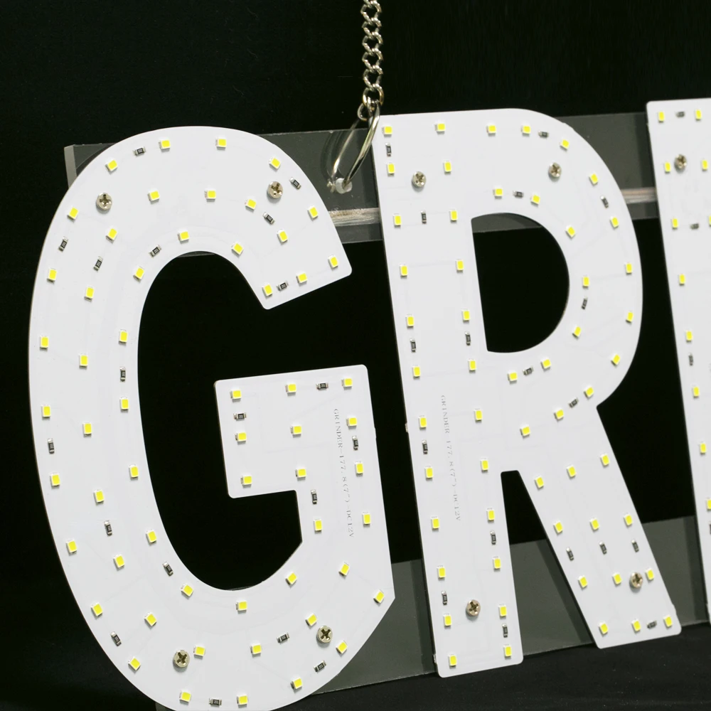 White Indoor Led Open Closed Sign Board Electronic 3d Led Letter Sign ...