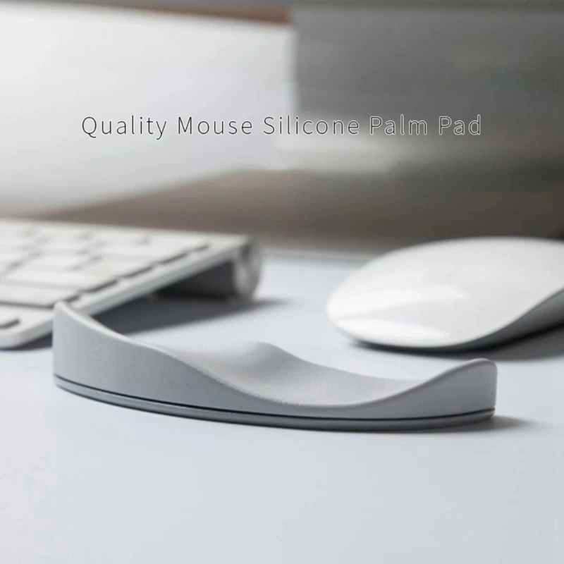 Mouse Wrist Rest Silicone Hand Cushion Soft Pad Palm Hand Wrist Support ...