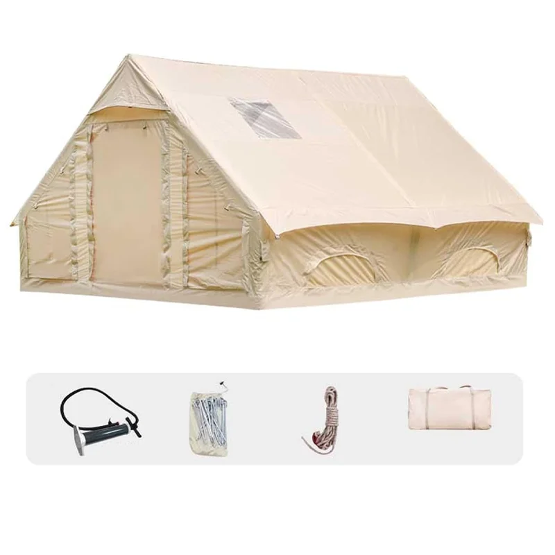 All-season availability Inflatable Camping Tent Portable Outdoor Air ...