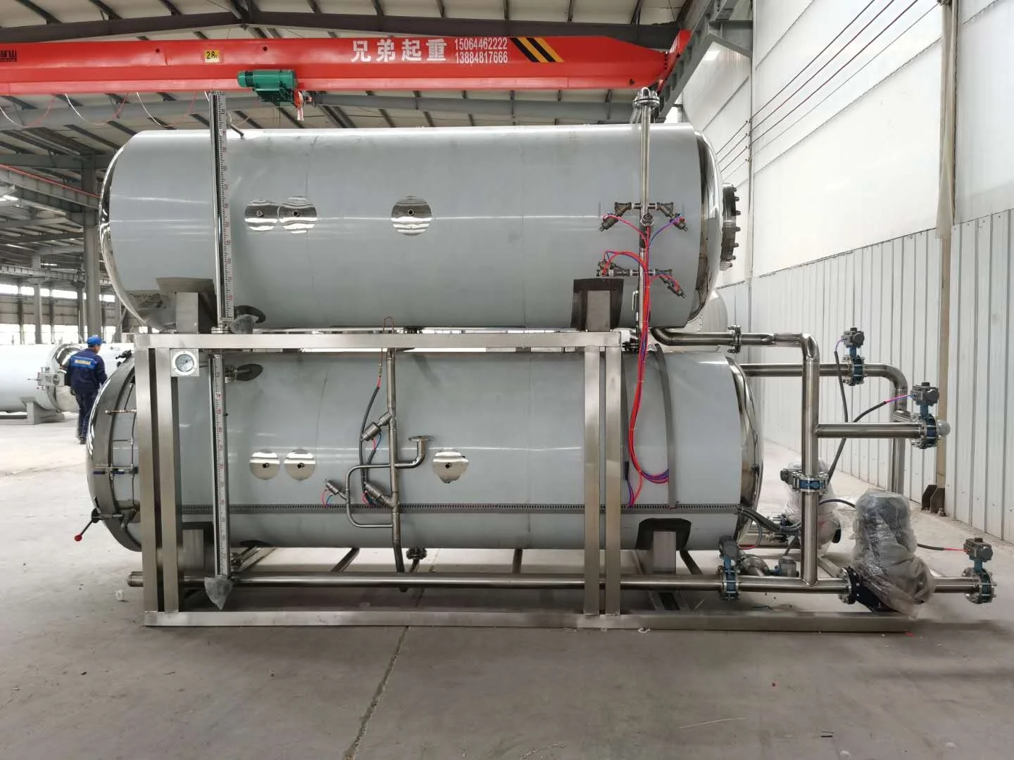 Steam Automatic Autoclave Sterilization Retort Machine for Canned Food ...