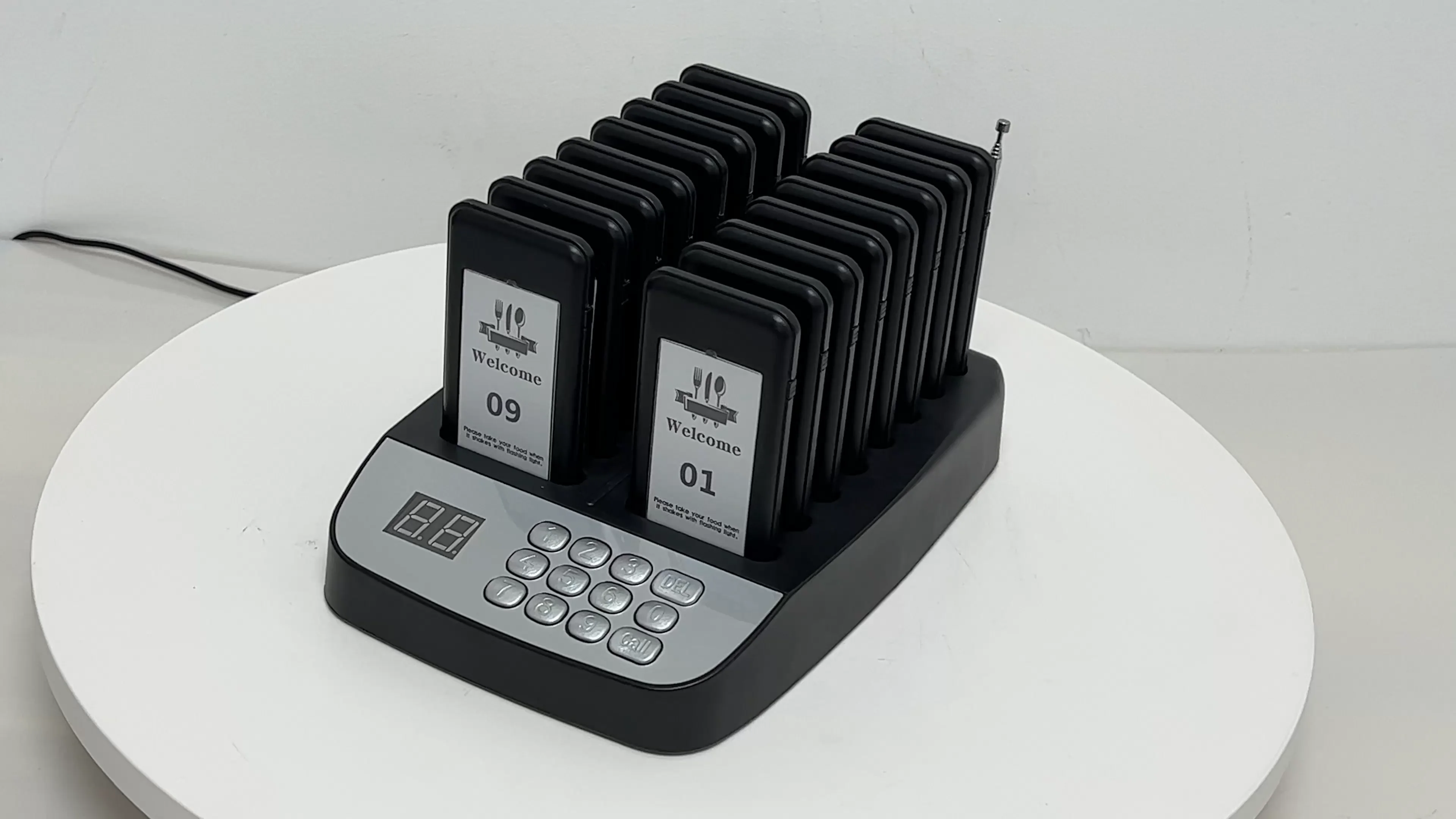 Guest Pagers 16 Receivers Beeper Customer Waiter Call Wireless Calling ...