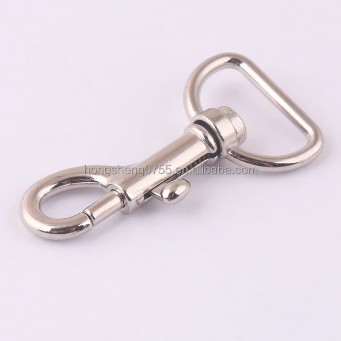 20mm Metal Bag Strap Trigger Swivel Snap Hook for Leather Lanyard ...