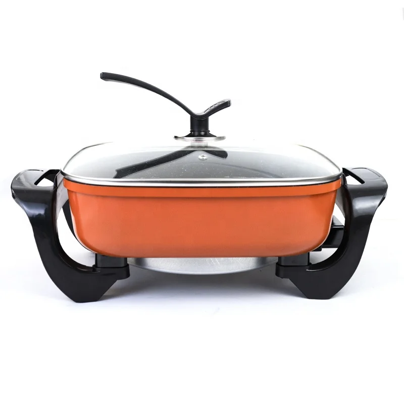 1600W Nonstick Instant Multipurpose 6L Frying Pan Electric Cooking Hot ...
