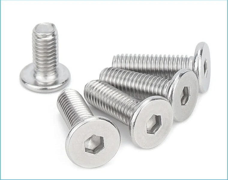 Stainless Carbon Steel Hex Hexagon Round Bugle Slotted Head Coarse ...