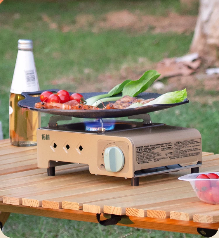 Portable Gas Stove Outdoor Camp Stove Cooking Equipment For Camping ...