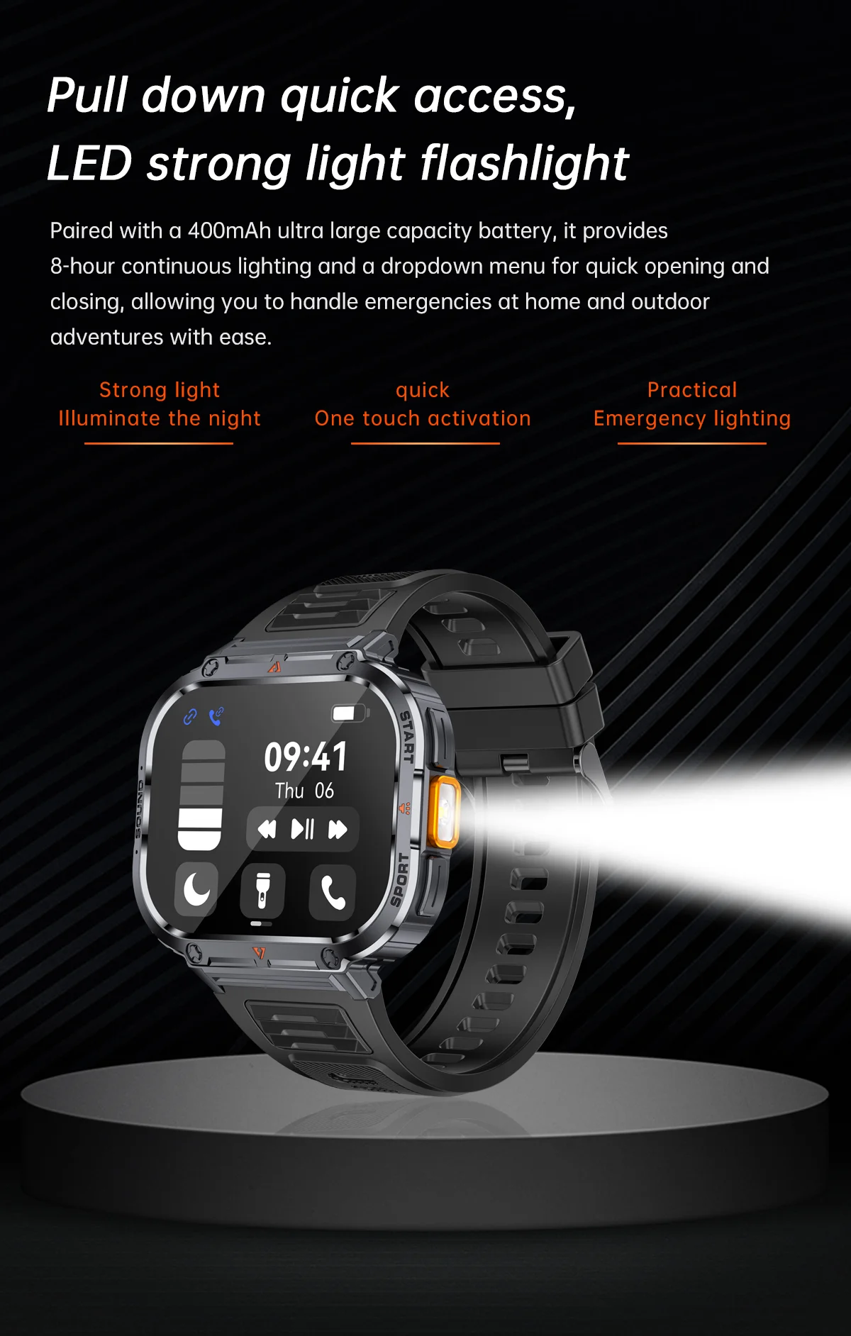 Curved Screen Smart Watch High Resolution Smartwatch 2 Inch Smart Watch ...
