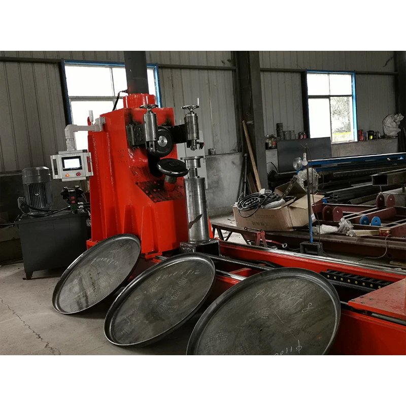 High-performance Hydraulic Control Flanging Machine Dish Head Pressing ...