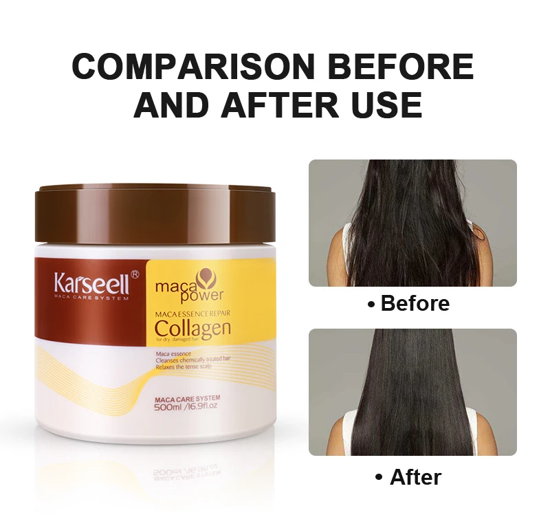Karseell Maca Power Collagen Hair Treatment - Nourishing Daily Care ...