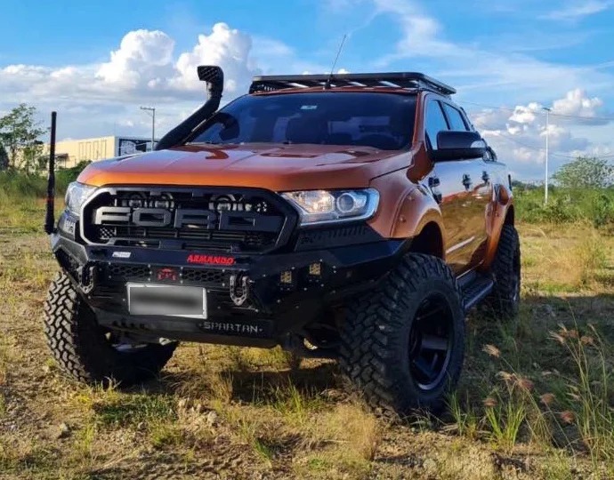 Armando Ranger Steel Front Bumper Bar Steel Front Bumper For Ranger T6 ...