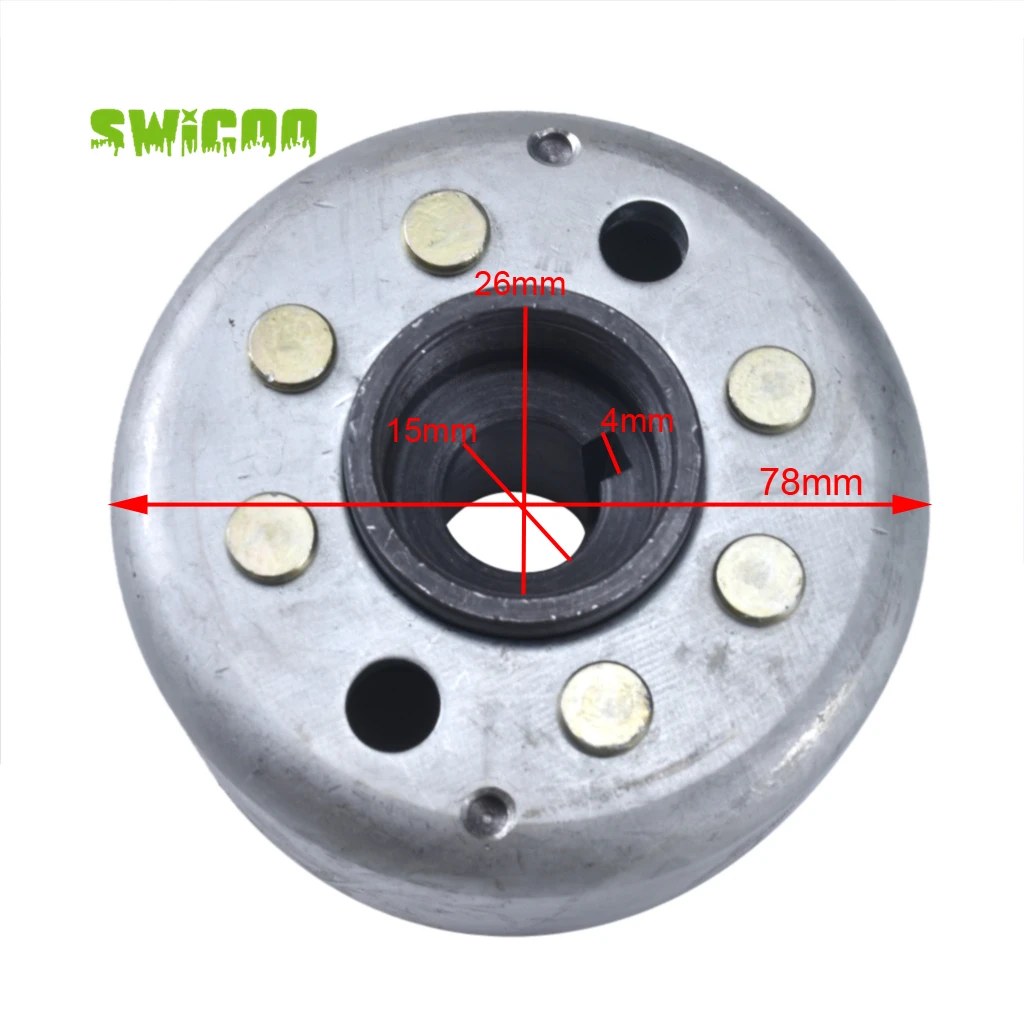 8-Coil Lifan 150 Racing Magneto Stator Rotor Kit for 150cc Motorcycle ...