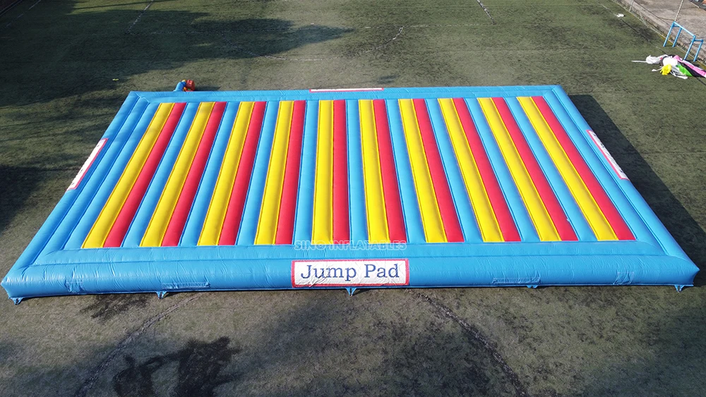 15x9 Meters Outdoor Big Inflatable Bounce Jump Pad With Heavy Duty ...