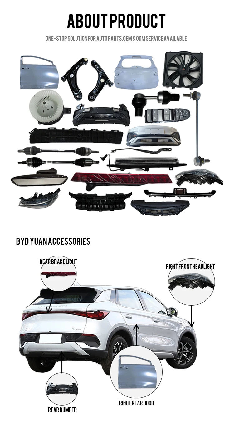 Original Byd Auto Parts Byd Car Spare Parts Fenders Bumpers Doors ...