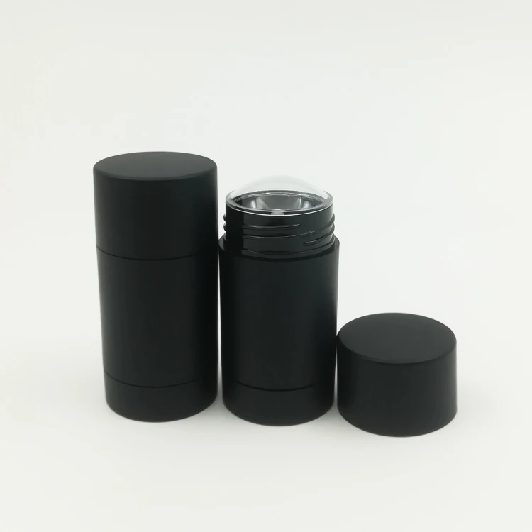 OEM Supplier Matte Black Deodorant Stick Container 30g 50g 75g Frosted ...