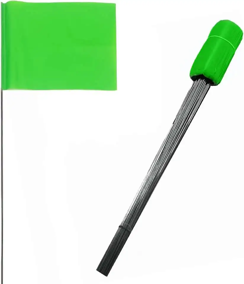Custom 4x5 marking irrigation flags with steel staff| Alibaba.com